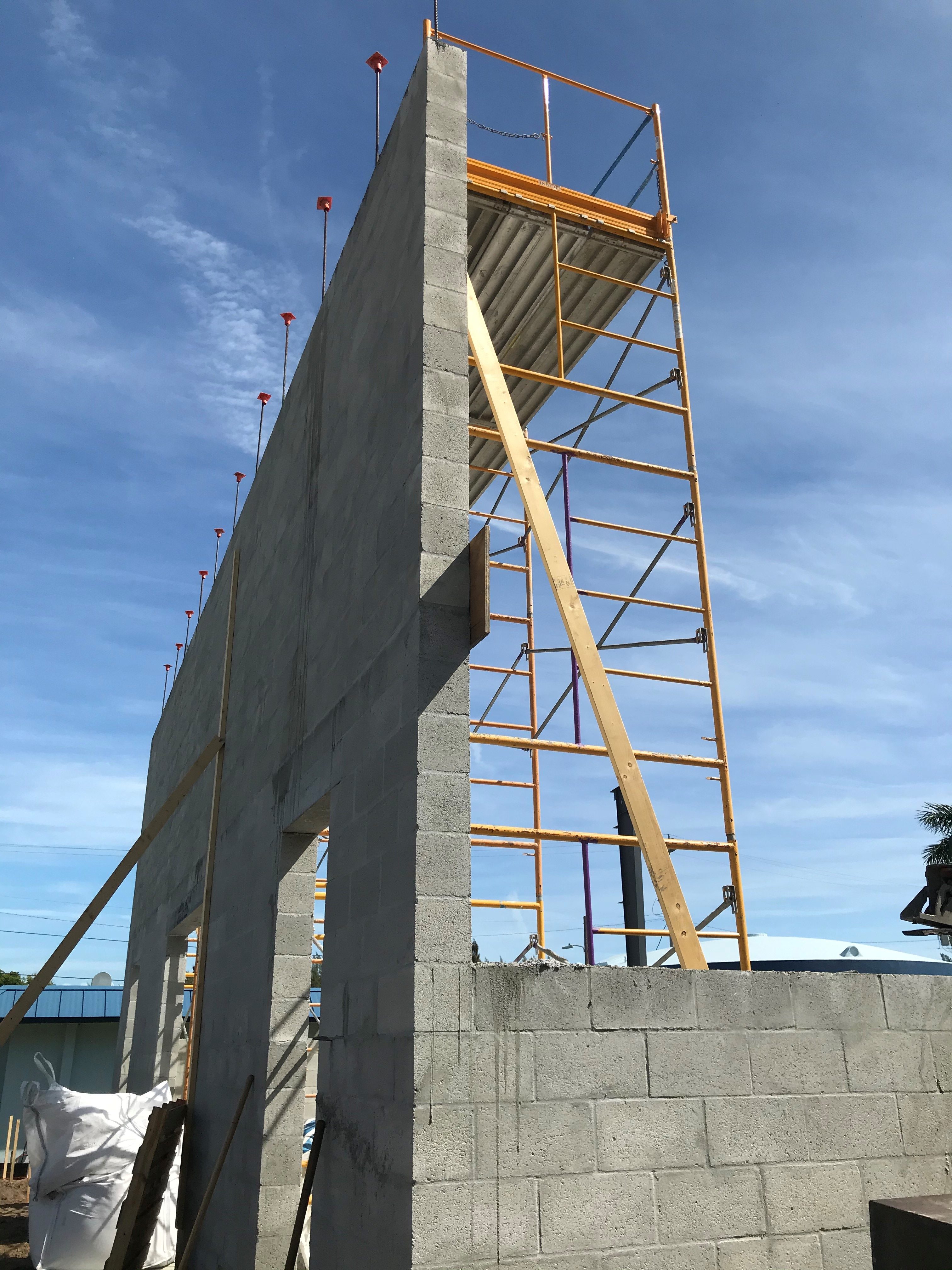 Front Wall 2nd Lift - J. F. Smith, Inc.